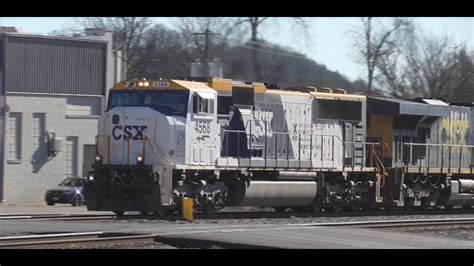 Csx 4568 Operation Lifesaver Leads Csxt M 582 Youtube