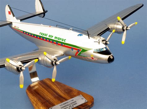 Lockheed L 749 Constellation Royal Air Maroc Cc Ccn Pilots Station