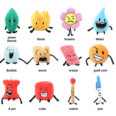 Bfdi Plushies By Daiv789 On Deviantart
