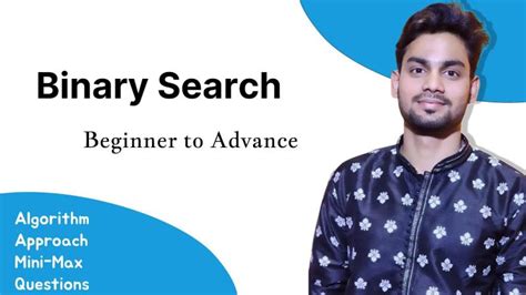 Devraj Kumar On Linkedin Binary Search Beginner To Advance One