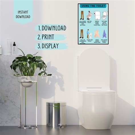 Bathroom Routine Cards For Dementia Daily Routine Chart For Memory