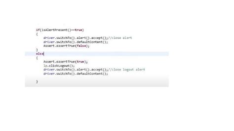 Alert Command Selenium Pdf