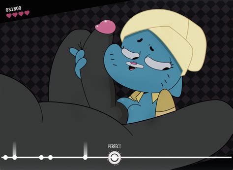 Rule 34 Anthro Beat Banger Blue Body Blue Fur Breast Play Breasts