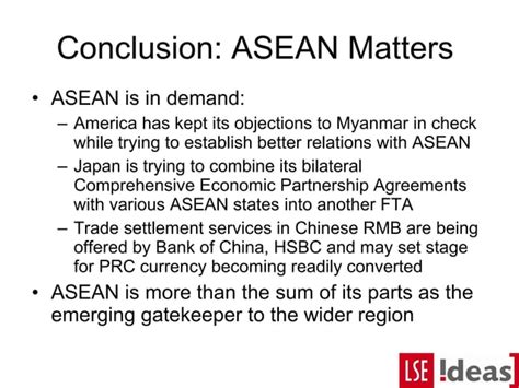 Asean Economic Integration Ppt Asia Travel Travel Locations