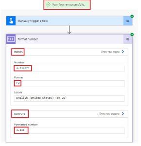 How To Format Numbers To Decimal Places Using Power Automate