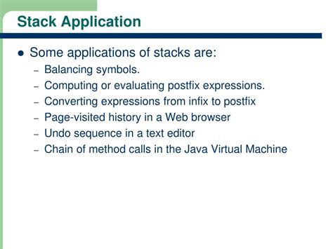 Ppt The Stack Adt Powerpoint Presentation Free Download Id1212410