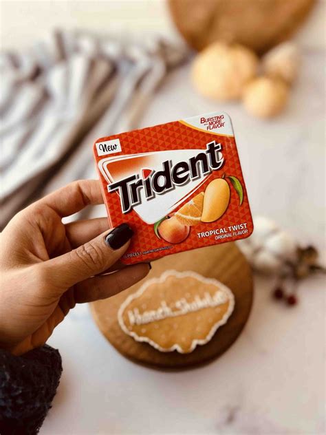 آدامس تریدنت فلزی فروشگاه اینترنتی خانه شکلاتی