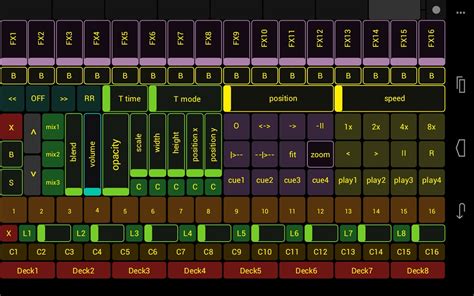 Touchscreen Vj 1 Touchosc Template For Resolume Vj Softwar… Jeff Mission Flickr