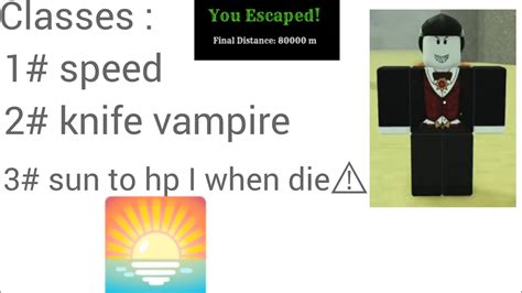 Classes Vampire In Dead Rails Roblox Deadrails Video Youtube