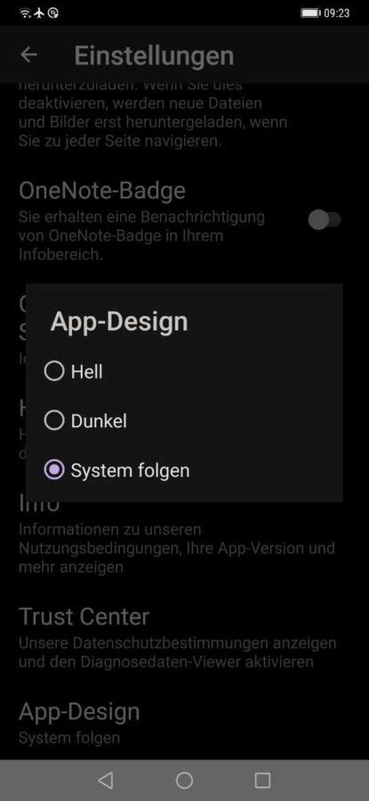 Dark Mode Comes To OneNote For Android