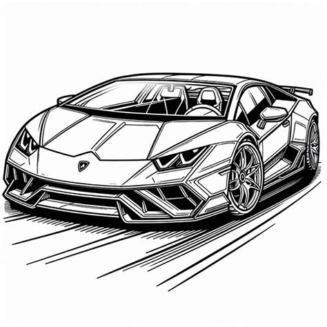 Lamborghini Gratis Da Colorare Scarica Stampa O Colora Subito Online