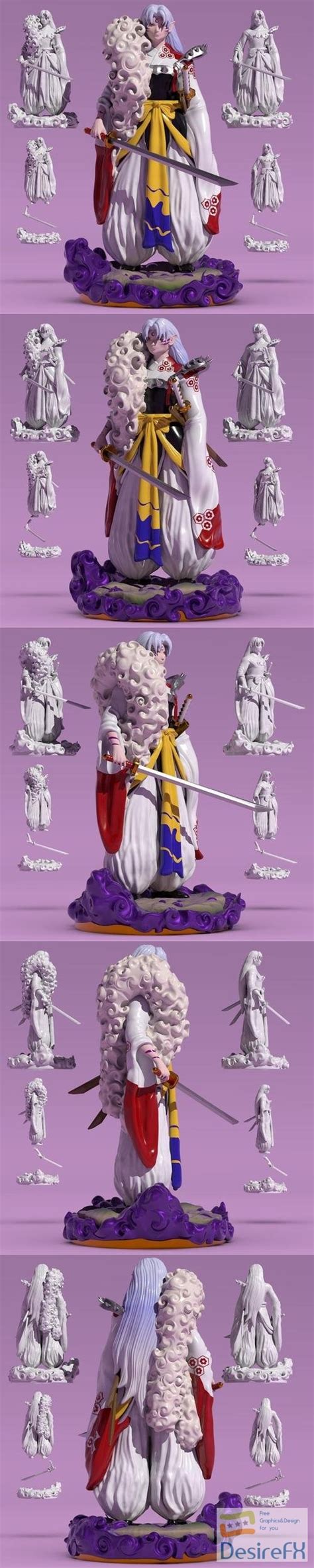 Download Sesshomaru 3d Print Desirefxcom