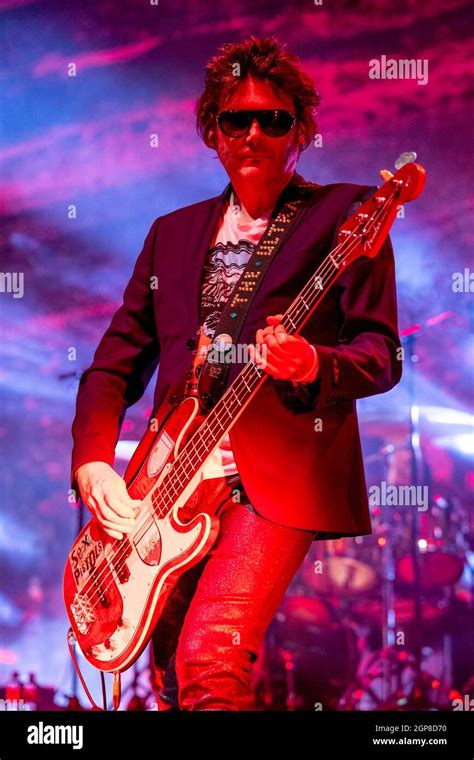 Edinburgh Uk 28th Sep 2021 Manic Street Preachers Perform Live At