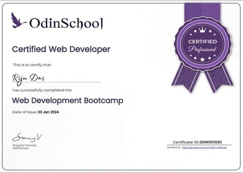 Completed Web Development Bootcamp With Odinschool Riju Das Posted On The Topic Linkedin