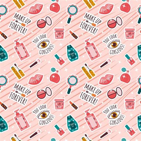 Makeup Pattern Vector Art Icons And Graphics For Free Download