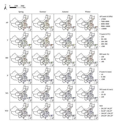 Spatial Pattern Of The Impact Of Meteorological Factors On Pm25