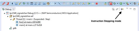 Disassembly View And Instruction Level Debugging Nxp Community
