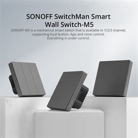 www.sonoff.sk - Dotykové vypínače - Tlačítkový vypínač SONOFF M5 3 kanálový