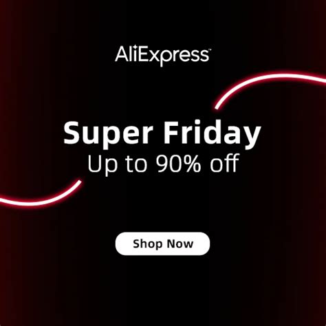 알리익스프레스 할인프로모션코드 블랙프라이데이 슈퍼 세일 Aliexpress Black Super Friday Code