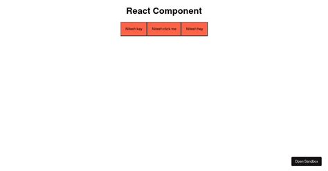 React Component Codesandbox