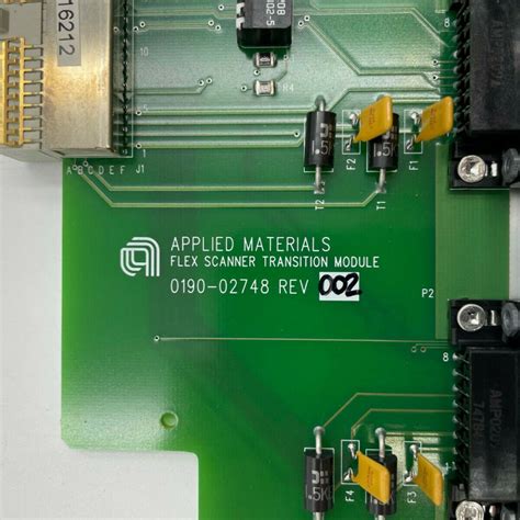 Applied Materials Amat 0190 02748 Flex Scanner Transition Module Novus Ferro Pte Ltd