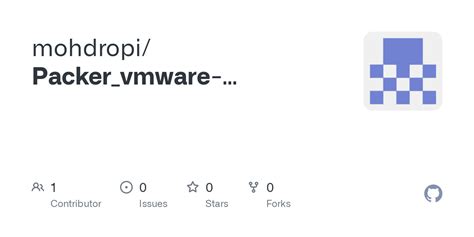 GitHub Mohdropi Packer Vmware Iso WIN2019