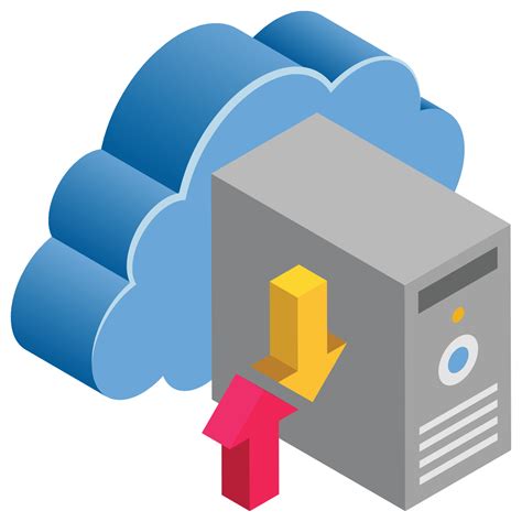 Server Pc Isometric 3d Illustration 17198593 Vector Art At Vecteezy