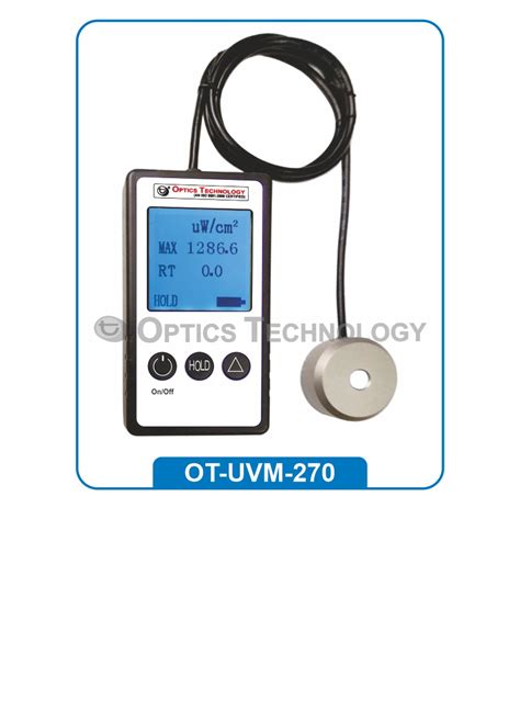 Uv Meter Manufacturers In India Optics Technology