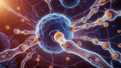 Intricate Neural Network Illustrating Neuron Connections And Energy Flow Premium Ai Generated