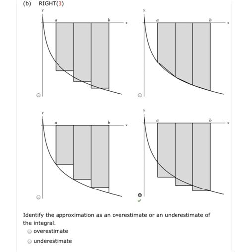 Solved B Right 3 Identify The Approximation As An