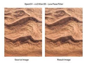 Python Opencv Image Filtering Using Convolution