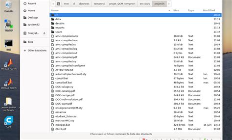 Auto Multiple Choice Bug 839 Taille Trop Grande De La Fenêtre De Sélection Du Fichier Csv