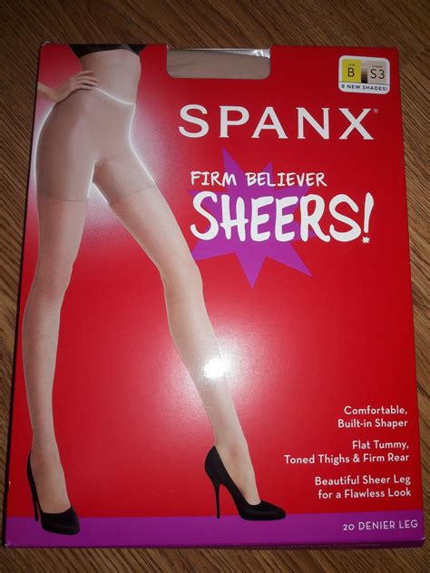 New Spanx Firm Believer Sheers 20211r Choose Sizecolor Ebay