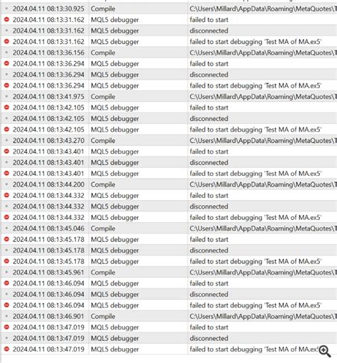 Theres A Bug In The Debugger And Its Driving Me Buggy Mt5 General Mql5 Programming Forum