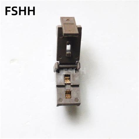 Clamshell Msop10 Test Socket Cnv Msop10 Dip Programmer Adapter 05mm