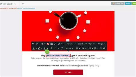 Creating Dynamic Subject Lines