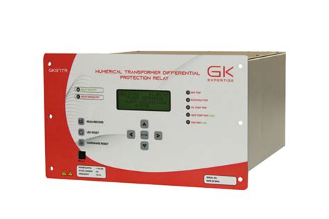 Numerical Transformer Differential Relay Gk Expertise