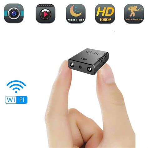 Smallest Camera Wireless Mini Nanny Camera HD P With Night Vision Motion Detection For