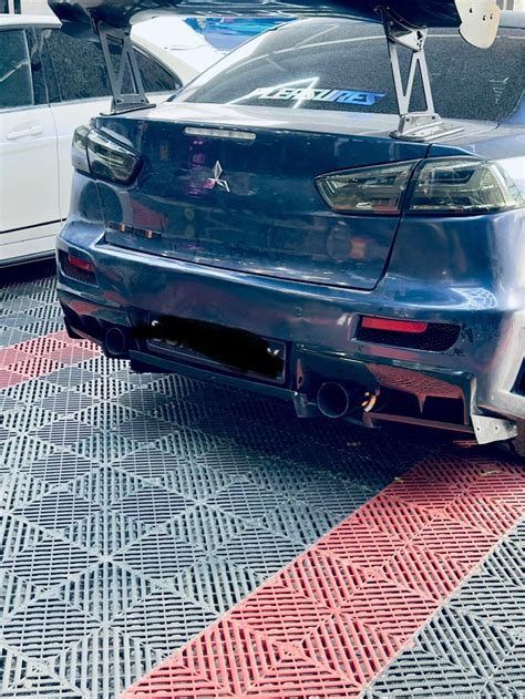 Evo X Diffuser Lancer Ex Car Accessories Accessories On Carousell