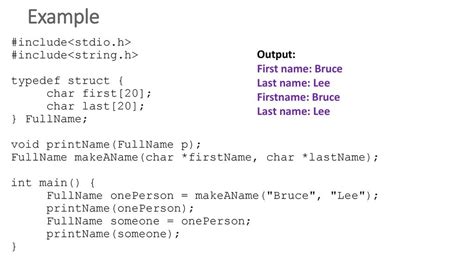 Structs Adapted From Dr Mary Eberlein Ut Austin Ppt Download