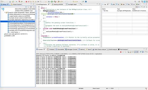 crash in touchgfx during initialization stmicroelectronics community