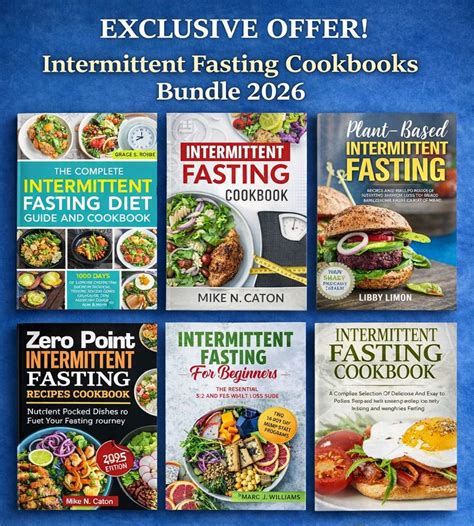 Products Intermittent Fasting Recipes Cookbook Bundle 2026