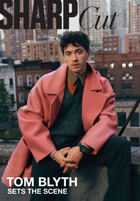 Meet Our First Digital Cover Star Tom Blyth Sharp Magazine
