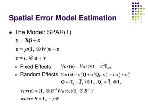 PPT Spatial Econometric Analysis Using GAUSS PowerPoint Presentation