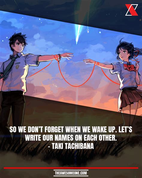 19 Kimi No Na Wa Quotes Your Name Quotes • The Awesome One