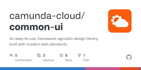 GitHub Camunda Cloud Common Ui An Easy To Use Framework Agnostic
