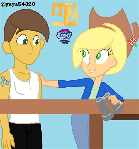 Mlpfim My Applejack X Caramel By Izzysingz On Deviantart