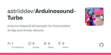 GitHub Astriiddev Arduinosound Turbo Arduino Based Bit Sampler For Commodore Amiga And