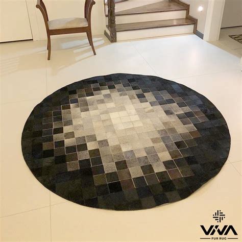 Home And Living Floor And Rugs Genuine Cowhide Patchwork Rug 100 Handmade