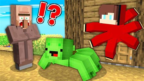 How Mikey And JJ Became Spiders In Minecraft Challange Maizen YouTube